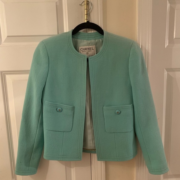 CHANEL | Jackets & Coats | Chanel 992 Springsummer Ready To Wear Runway ...